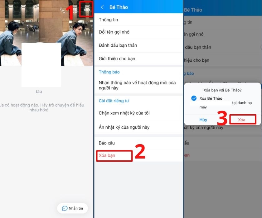 Cách hủy kết bạn trên Zalo đơn giản cho mọi thiết bị